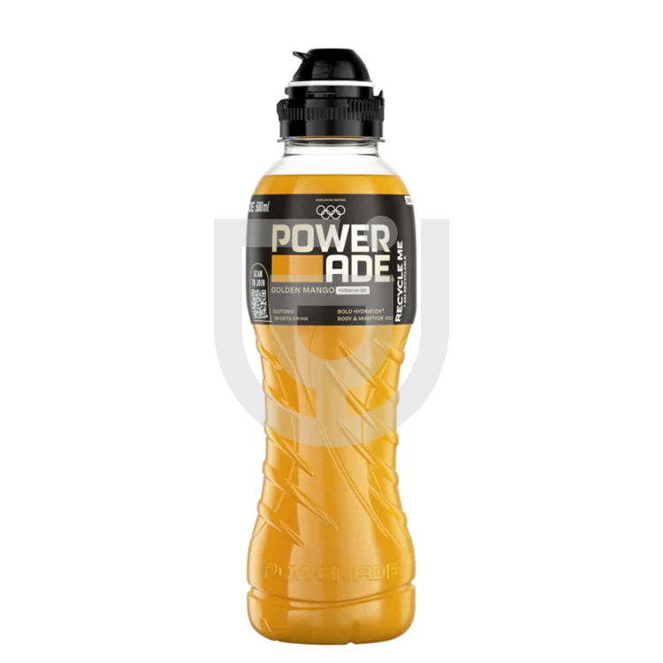 Powerade Golden Mango [0,5L] [12db/pack] - iDrinks.hu